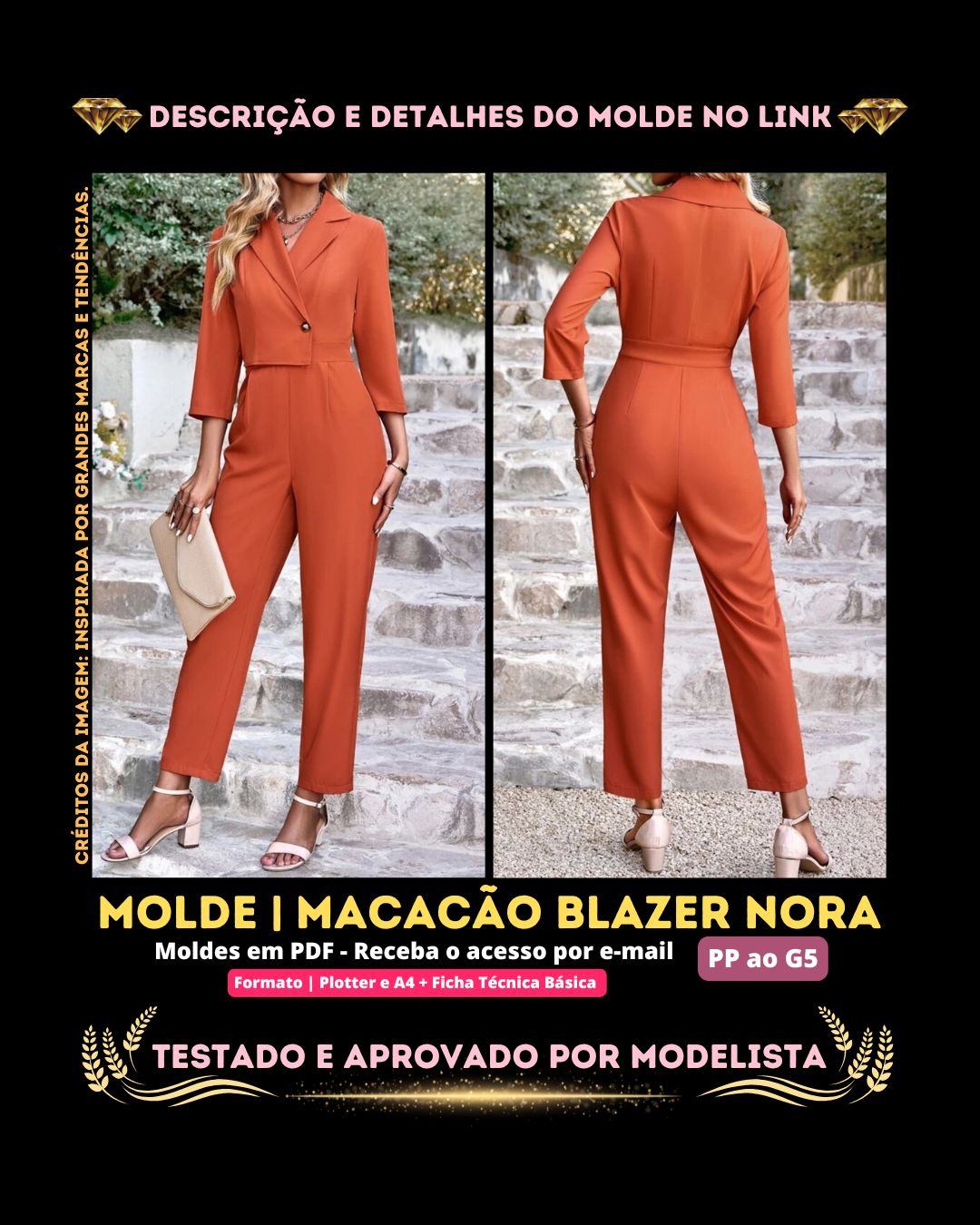 Moldes Pdf Macacão Macaquinho Modelos Para Costurar